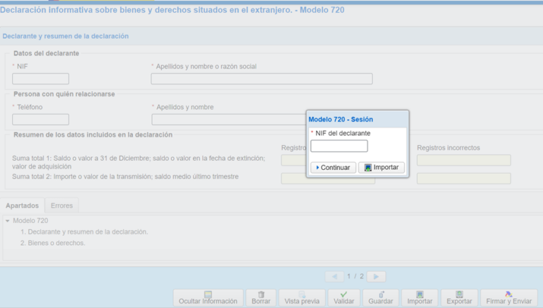 Modelo 720: Qué es, Presentación, Sanciones y FAQs